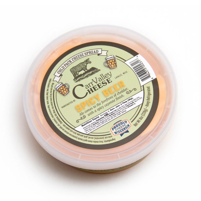 Carr Valley Spicy Beer Cheese Spread - EURO USA
