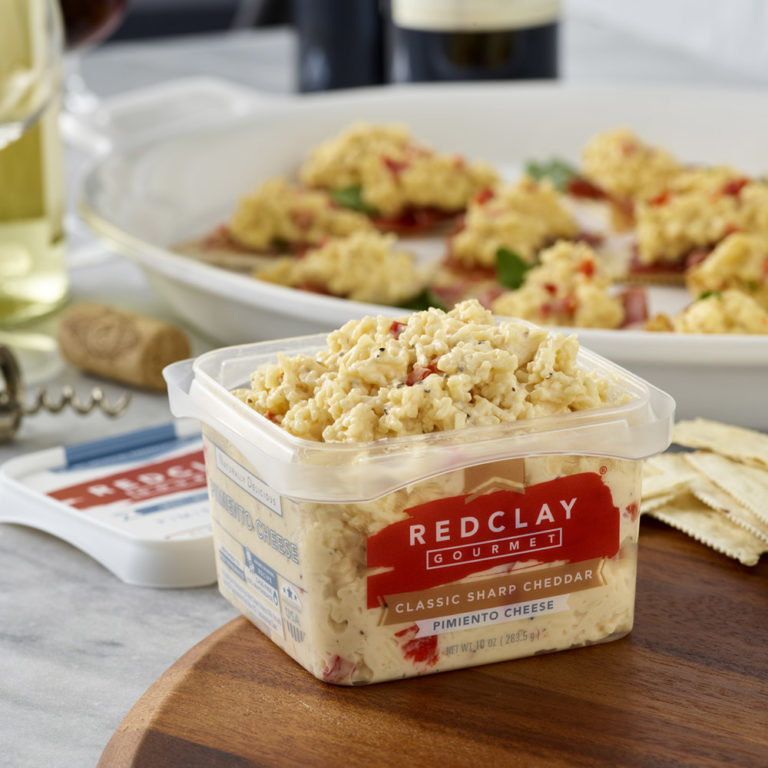 Red Clay Gourmet Sharp Cheddar Pimiento Cheese - EURO USA