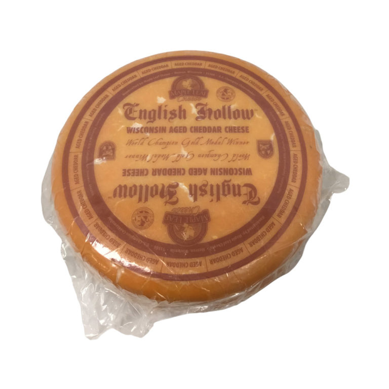 Maple Leaf English Hollow Cheddar-Wheel - EURO USA