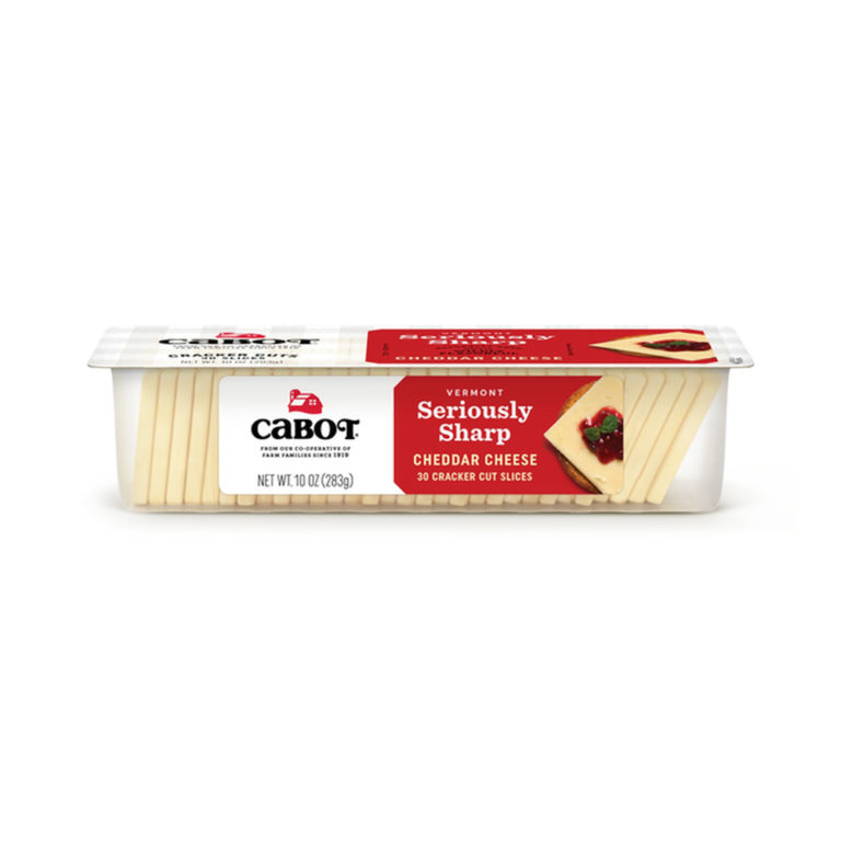 Cabot Seriously Sharp White Cheddar Cracker Cuts-10 oz - EURO USA