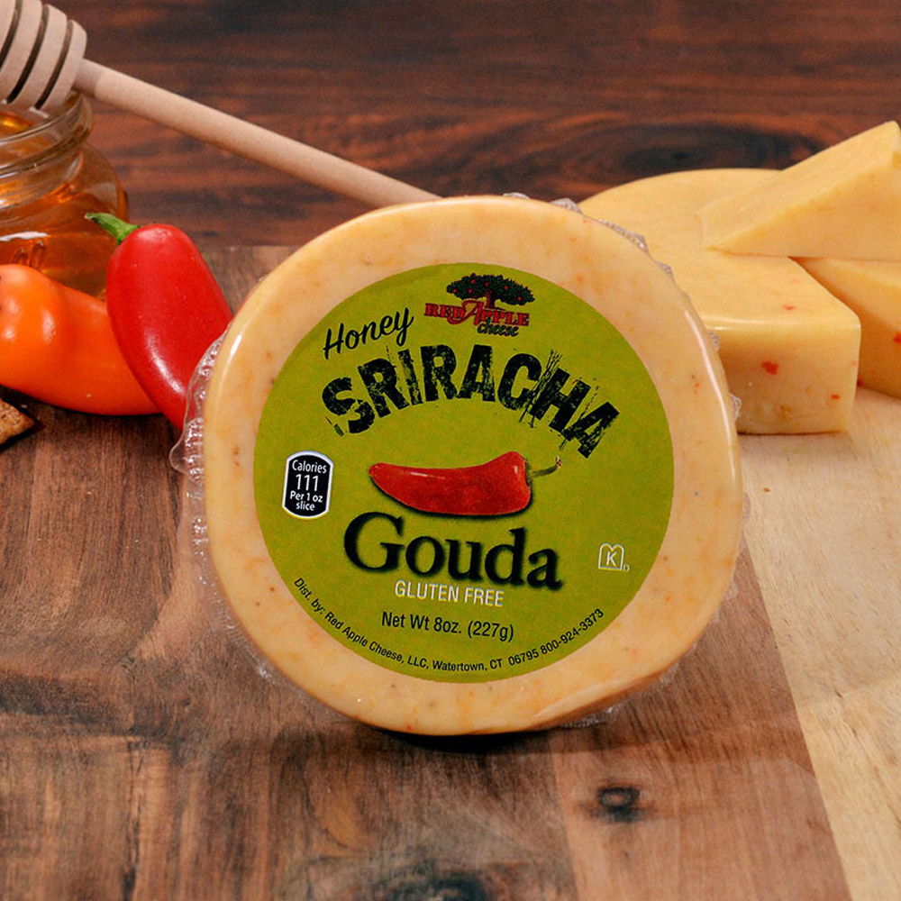 Red Apple Honey Sriracha Gouda-Cuts - EURO USA