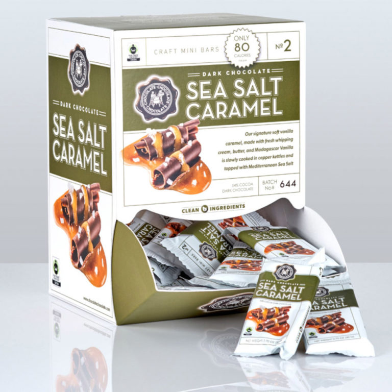 Chocolate, Chocolate, Chocolate Co. Mini Dark Chocolate Sea Salt ...