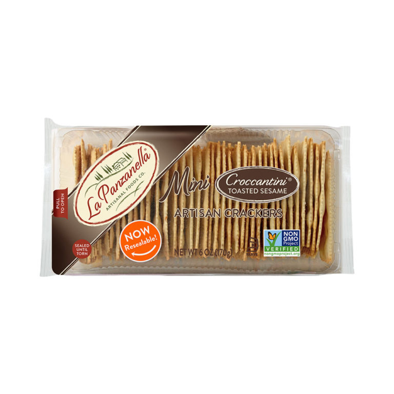 La Panzanella Mini Croccantini-Toasted Sesame - EURO USA