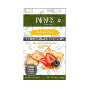 Partners Artisan Snack Crackers-Traditional Butter - EURO USA