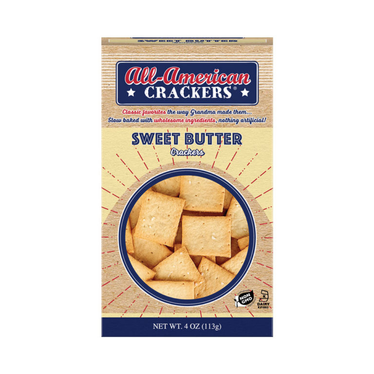 All-American Sweet Butter Snack Crackers - EURO USA