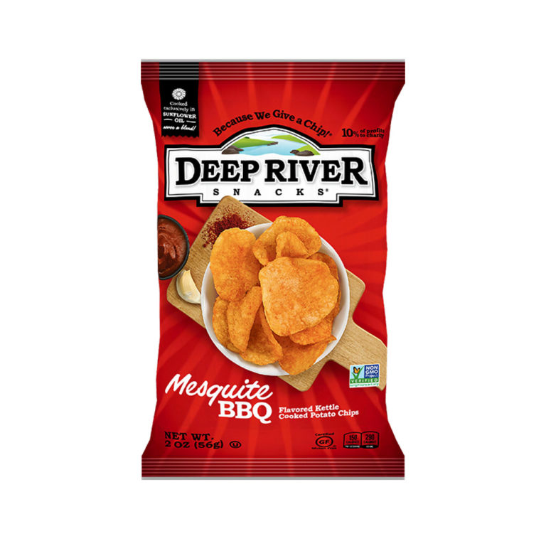 Deep River Snacks Kettle Chips-Mesquite BBQ - EURO USA