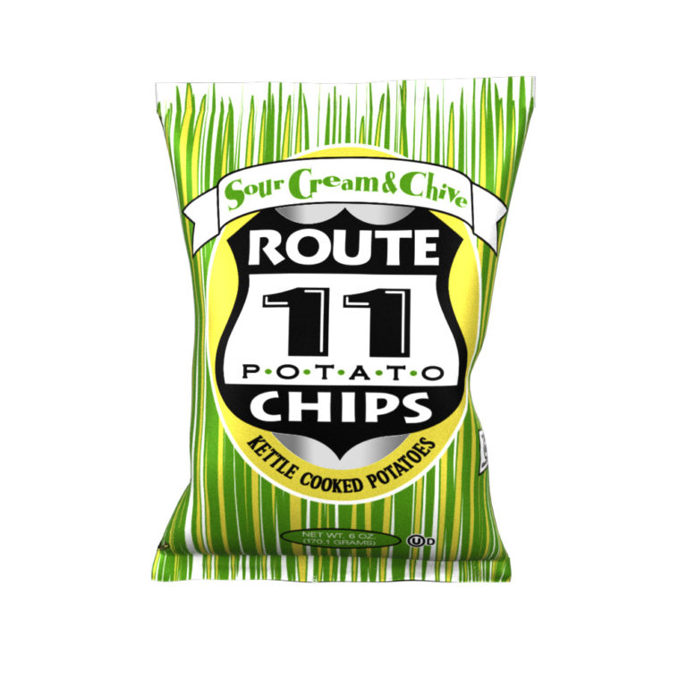 Route 11 Potato Chips-Sour Cream & Chive-6 oz - EURO USA