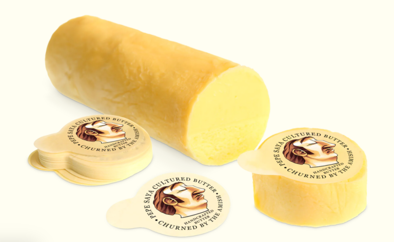 Pepe Saya Salted Cultured Butter Logs - EURO USA