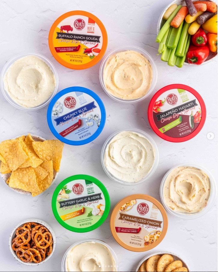 Roth Cheese Chunky Blue Cheese Dip & Spread - EURO USA