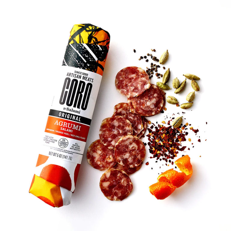 Coro Uncured Salami Chubs-Agrumi - EURO USA