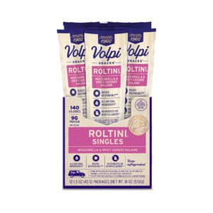 Volpi Roltini Singles with Mozzarella & Spicy Salame - EURO USA