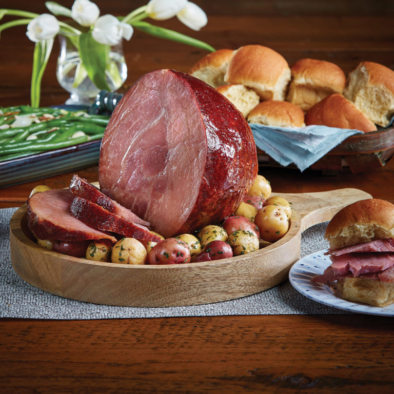 Nueske's Applewood Smoked Boneless Ham - EURO USA