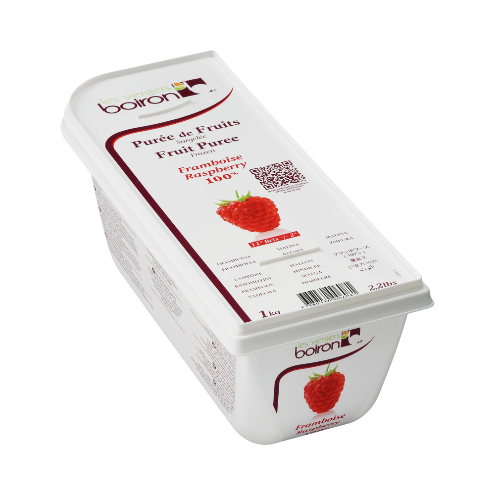 Les Vergers Boiron Puree-Raspberry - EURO USA