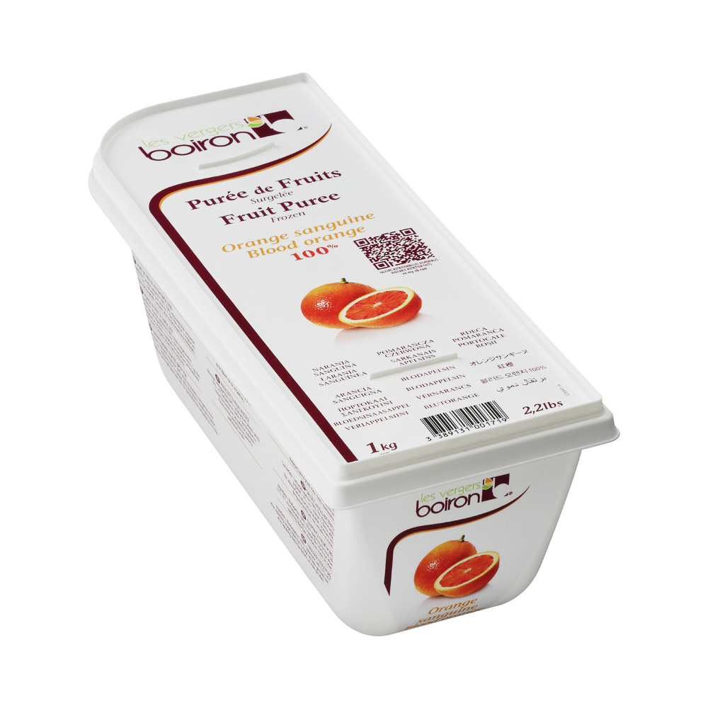Les Vergers Boiron Puree-Blood Orange - EURO USA Les Vergers Boiron Puree-Blood Orange - EURO USA