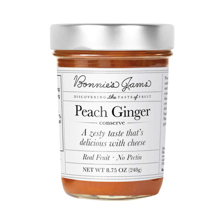 Bonnie's Jams Peach Ginger - EURO USA
