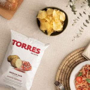 Torres Premium Potato Chips-Iberico Ham 5.3 oz - EURO USA