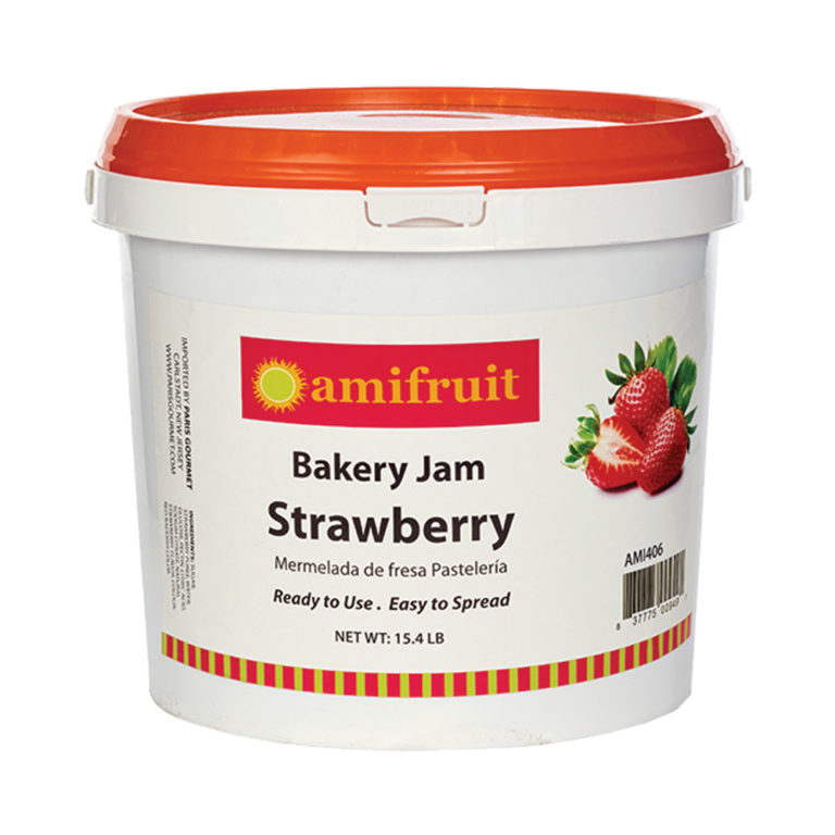 Amifruit Natural Bakery Jam-Strawberry - EURO USA